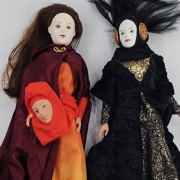 Hasbro | Toys | Bundle Star Wars Queen Amidala Black Travel Gown Hidden ...